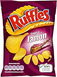Ruffles Patatas Fritas con Sabor a Jamón - 170 g: Amazon.es: Amazon Pantry
