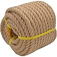 Amazon.com: Twisted Manila Rope Jute Rope (3/4 in x 100 ft) Natural ...