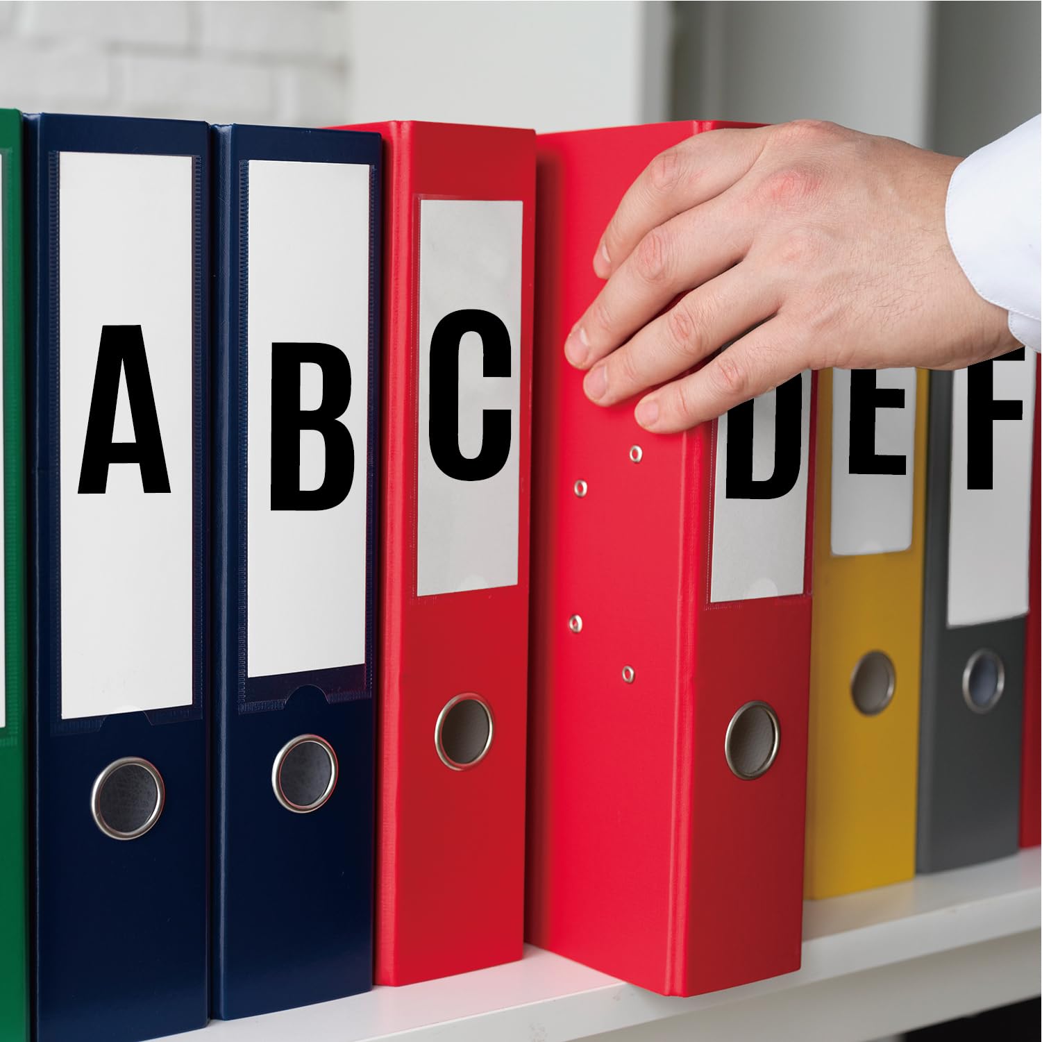 10 Sheet Letter Stickers - 2 Inch Black Vinyl Self Adhesive Alphabet ...