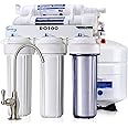 iSpring RO100 Under Sink 5-Stage Reverse Osmosis Drinking Water Filtration System High Capacity ...