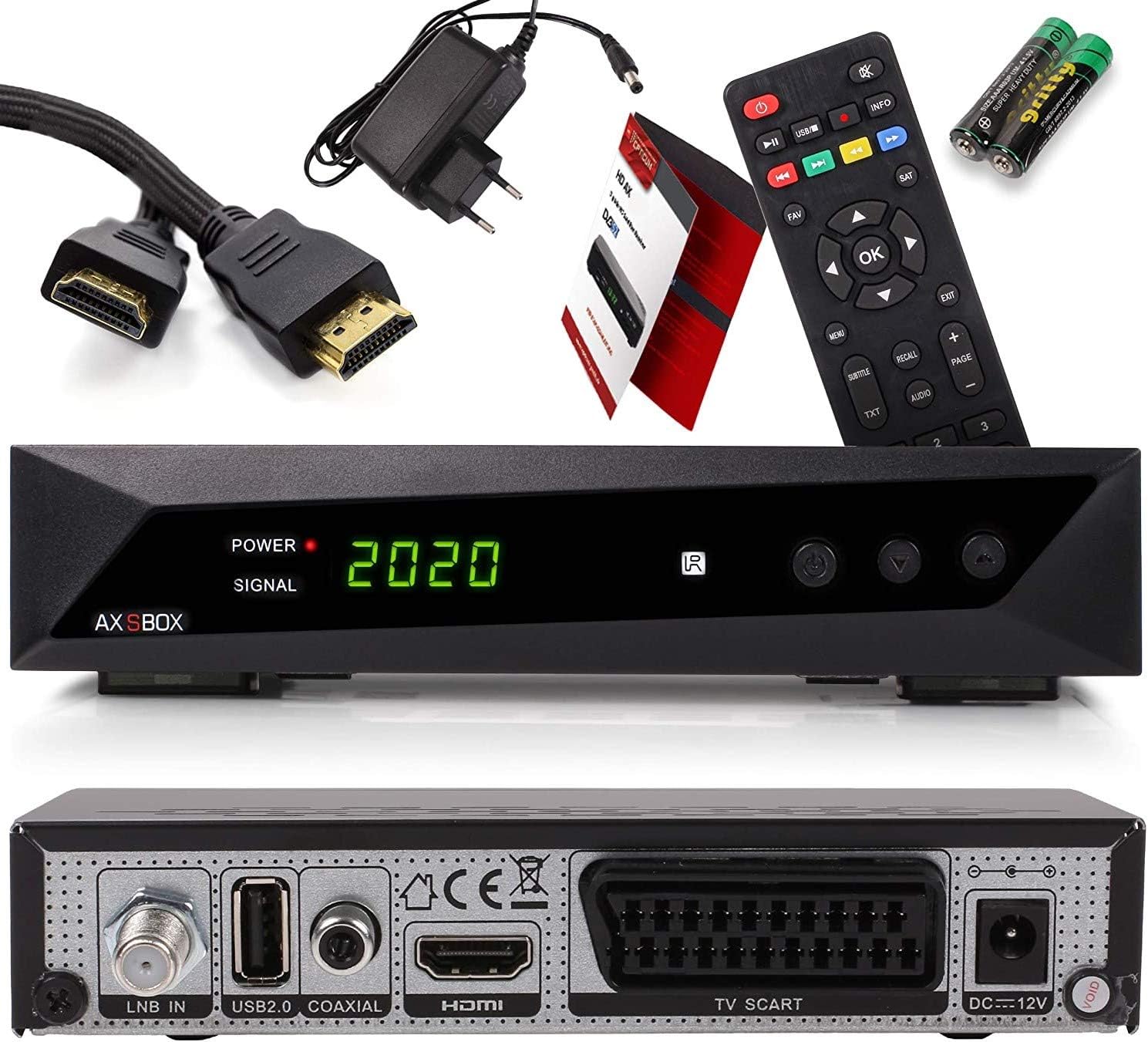 Opticum Decoder Satellitare HD e Lettore Multimediale per TV SBOX ...