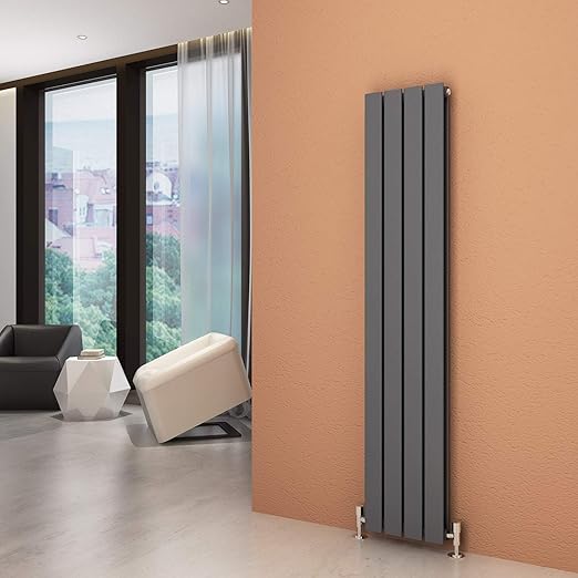 ELEGANT Vertical Column Designer Radiator Tall Upright Flat Panel 1600 ...