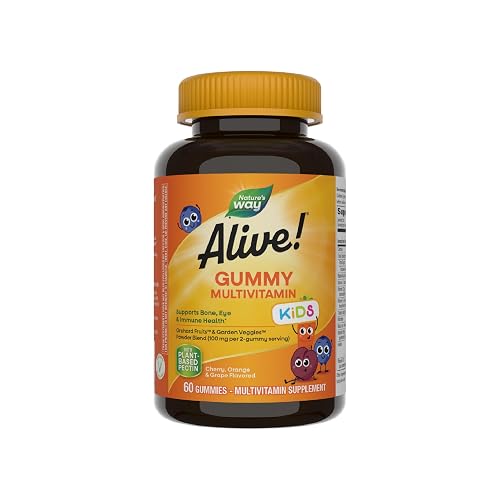 Nature's Way Alive! Premium Kids Multivitamin Gummy - Children's ...