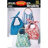 Amazon.com: Simplicity Sewing Pattern 2830 It's So Easy Bags, One Size ...