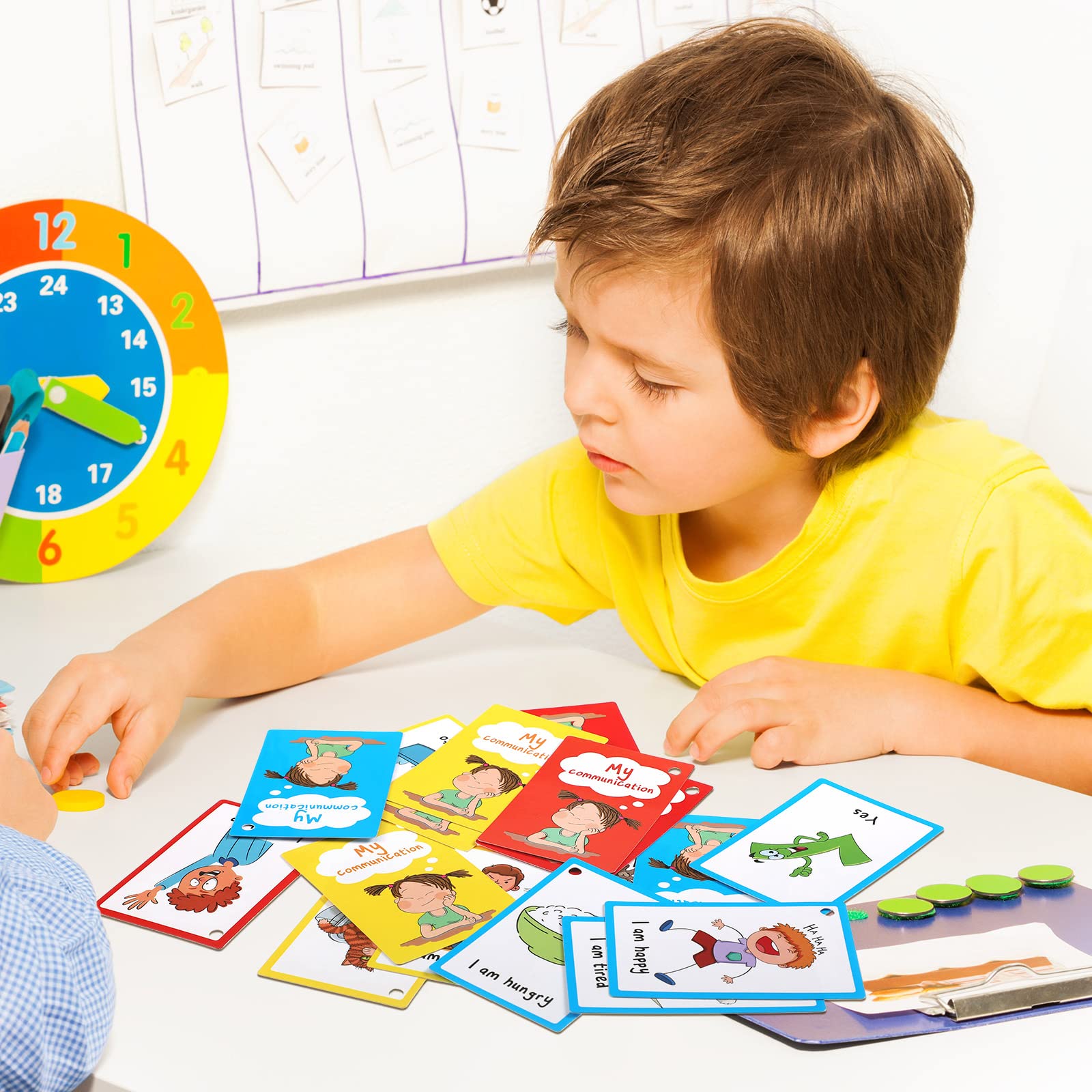 Mua 27 Autism Communication Cards Visual Aid Nonverbal Communication ...