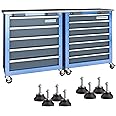 Amazon.com: LARBANKE Combination 12-Drawer Tool Chest with Stainless ...