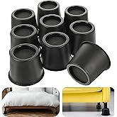 Amazon.com: Noamus 6 Pack Round Bed Risers, 4 Inch Furniture Raising ...