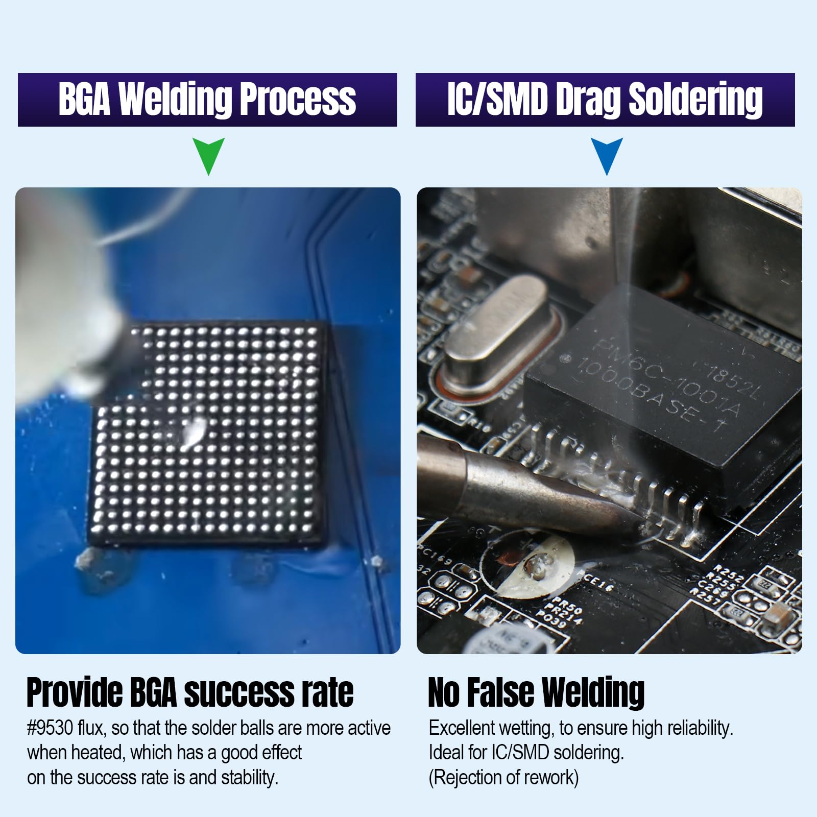 Mua BEEYUIHF Soldering Paste Flux, No-Clean Solder Flux, for Electrical ...