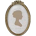 Amazon.com - Sunlit Vintage Picture Frame 5x7 Inch, Oval Antique Photo ...