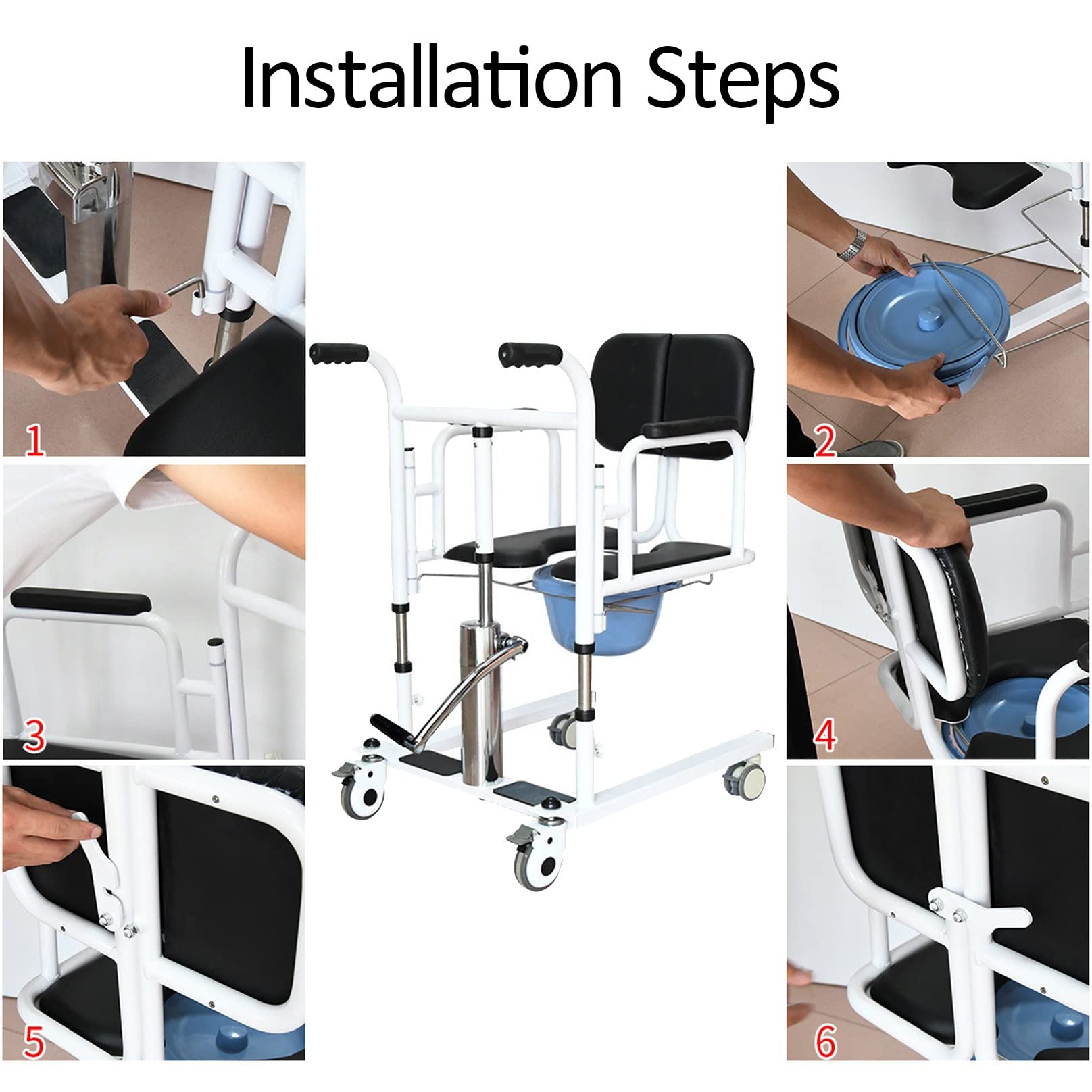 Mua Hydraulic Wheelchair Lifts Transfer Chair for Home, Bathroom ...