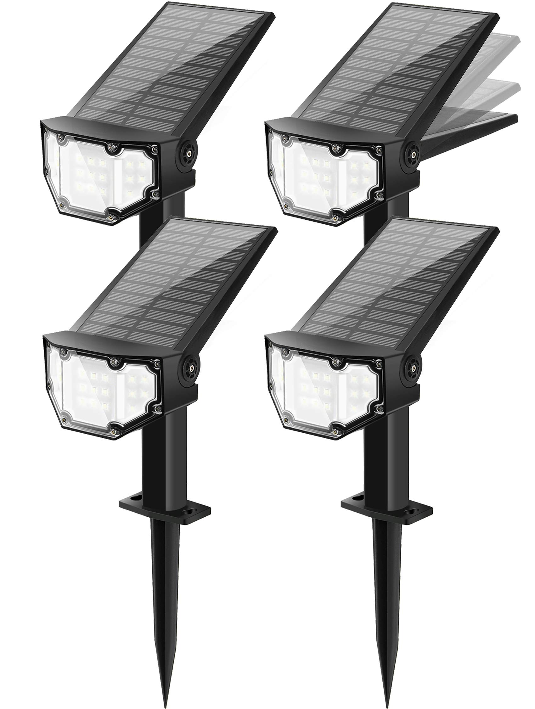 Buy Otdair Solar Landscape Spotlights 19 LED Solar Powered Lights