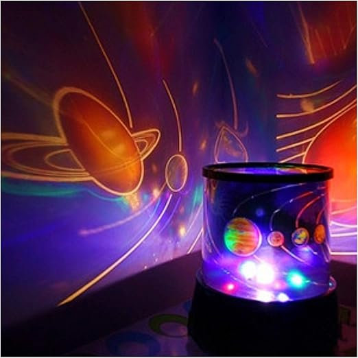 Childrens Universe Planet Night Light Sky Led Projector Mood Lamp Kids ...