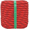 Amazon.com: YUZENET Braided Polyester Arborist Rigging Rope (3/8 inch X ...