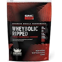 Amazon.com: GNC AMP Wheybolic Ripped | Targeted Muscle Building and ...
