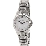 Amazon.com: Bulova Women's 96L138 Stainless Steel Bangle Watch: Bulova ...