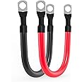 Amazon.com: 4 AWG Battery Cable 4AWG Gauge Pure Copper Battery Inverter ...