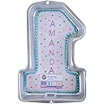 Amazon.com: Wilton First Birthday Cake Pan, Kids 3D Number One Cake Pan ...