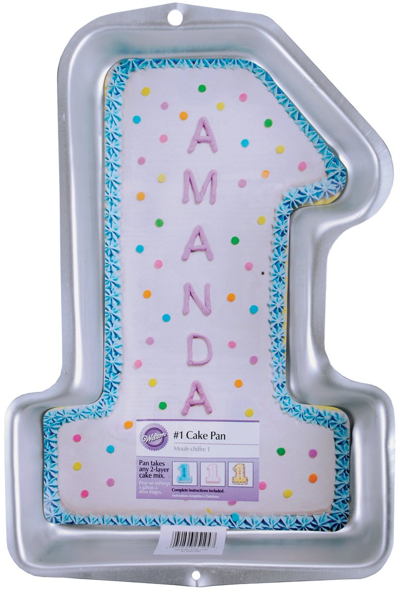 Wilton First Birthday Cake Pan Kids 3D Number One Cake Pan 70896251947 wilton-first-birthday-cake-pan-kids-3d-number-one-cake-pan-70896251947
