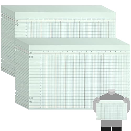200 Pcs 30 Columns Accounting Ledger Book Columnar Pad Sheet Ruled ...