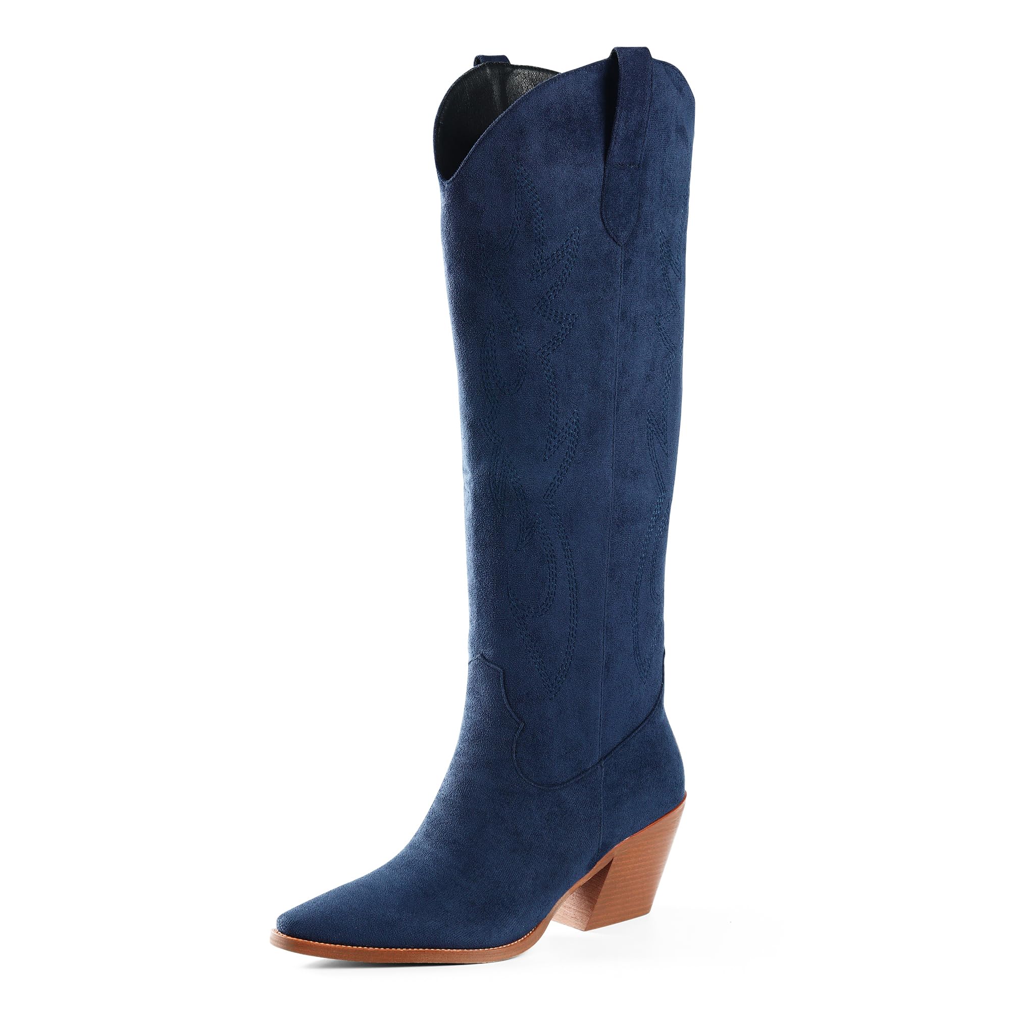 Country Concert Boots Women's Knee High Cowboy Boots - Western Cowgirl ...