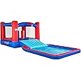 Amazon.com: Sunny & Fun Slide N’ Splash Bounce House Inflatable Water ...