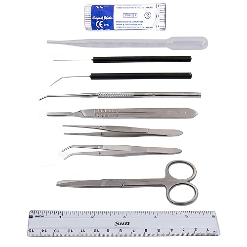 DEXSUR Dissection Kit for Biology Lab & Anatomy - Stainless Steel ...