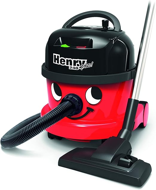 Numatic Henry 240 plus PPR240-11, stofzuiger, rood, 620 W, 9 liter ...