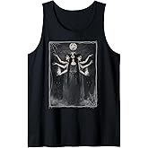 Amazon.com: Vintage Witchy Wicca Witch Cauldron Crescent Moon ...