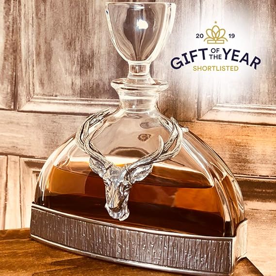 Amazon.com | English Pewter Company Stunning 20oz Majestic Stag Deer ...