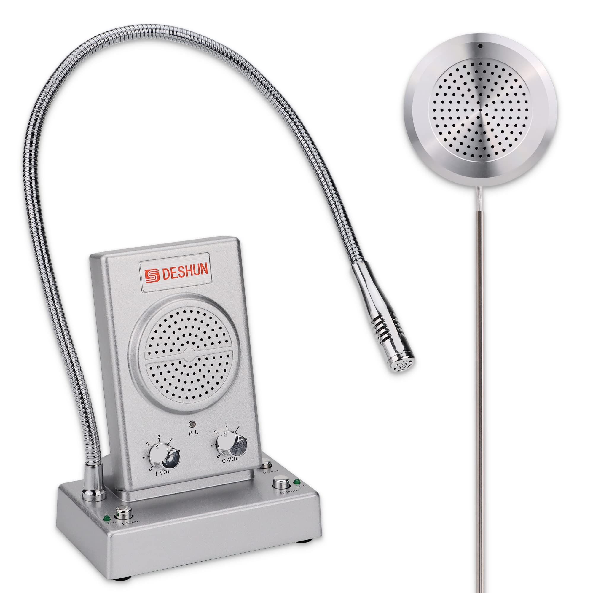 Mua DESHUN Window intercom Speaker,Window intercom 2 Way, Window Counter intercom Microphone ...