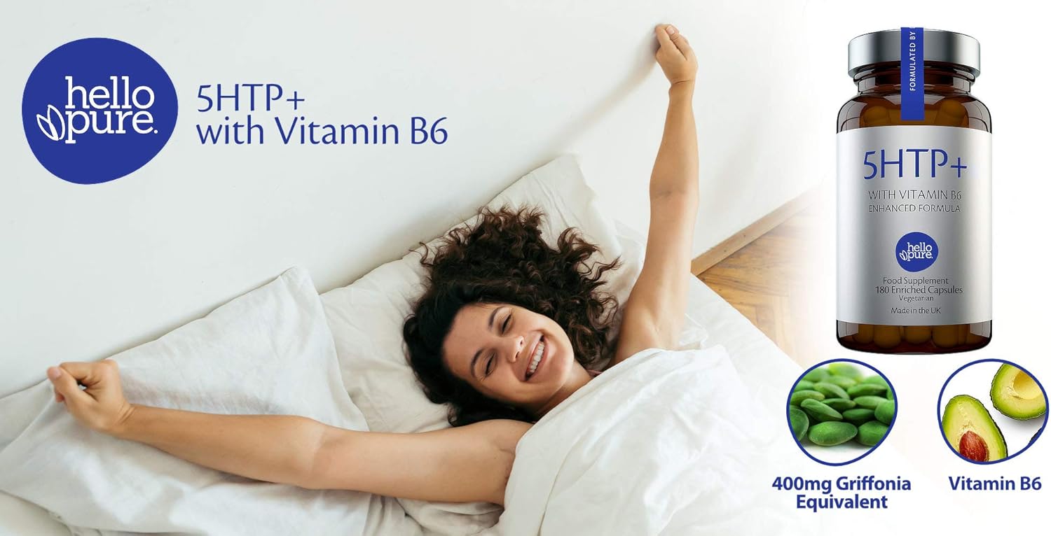 5HTP Plus – Ultra High Strength 5 HTP 400mg Vegan Griffonia Seed ...