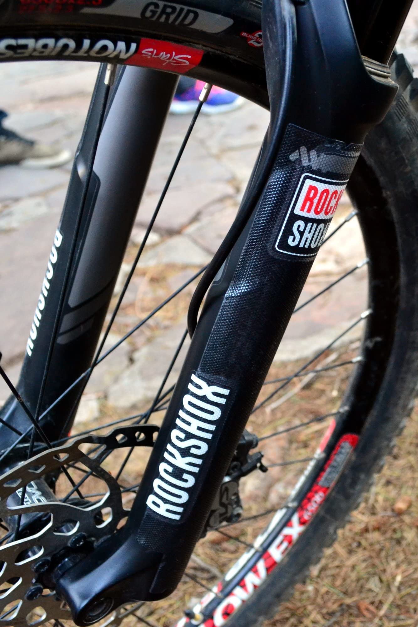 Mua AMS Honeycomb High Impact Fork Guard for Bike – Protects Fork of ...