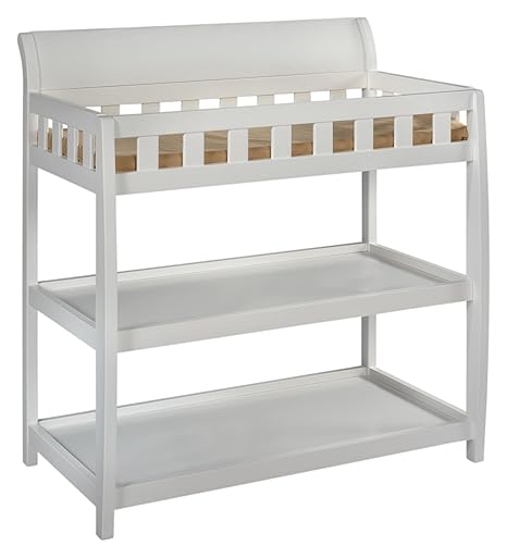 Amazon.com : Delta Children Bentley Changing Table with Changing Pad ...
