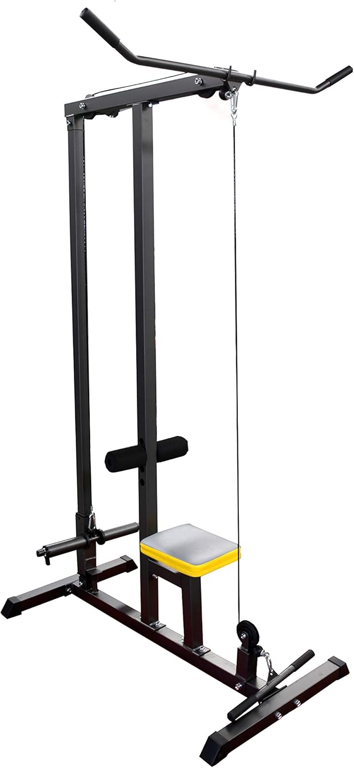 LAT PULLDOWN MACHINE HOME FITNESS MUTLI GYM WEIGHT BENCH EXERCISE ...