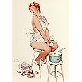 Amazon.com: 2026 Wall Calendar [12pages 8"x12"] Hilda Chubby Pinup Funny Redhead Sexy Girl Plus ...