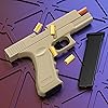 Soft Bullet Toy Gun - Stress Shot with Semi-Automatic Mode, Realistic ...