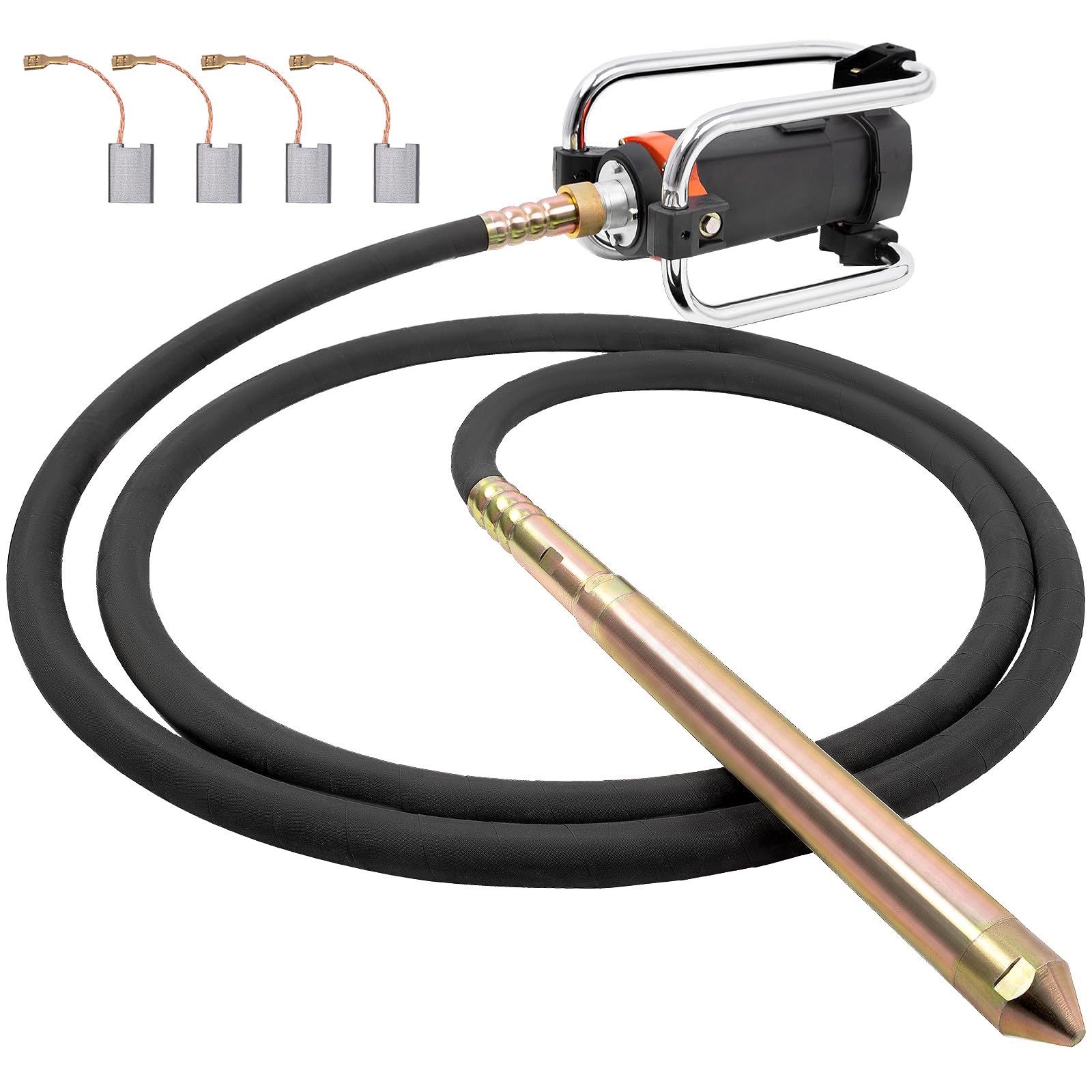 LMYYGOO Electric Concrete Vibrator Handheld, 2HP 1500W 18000RPM ...