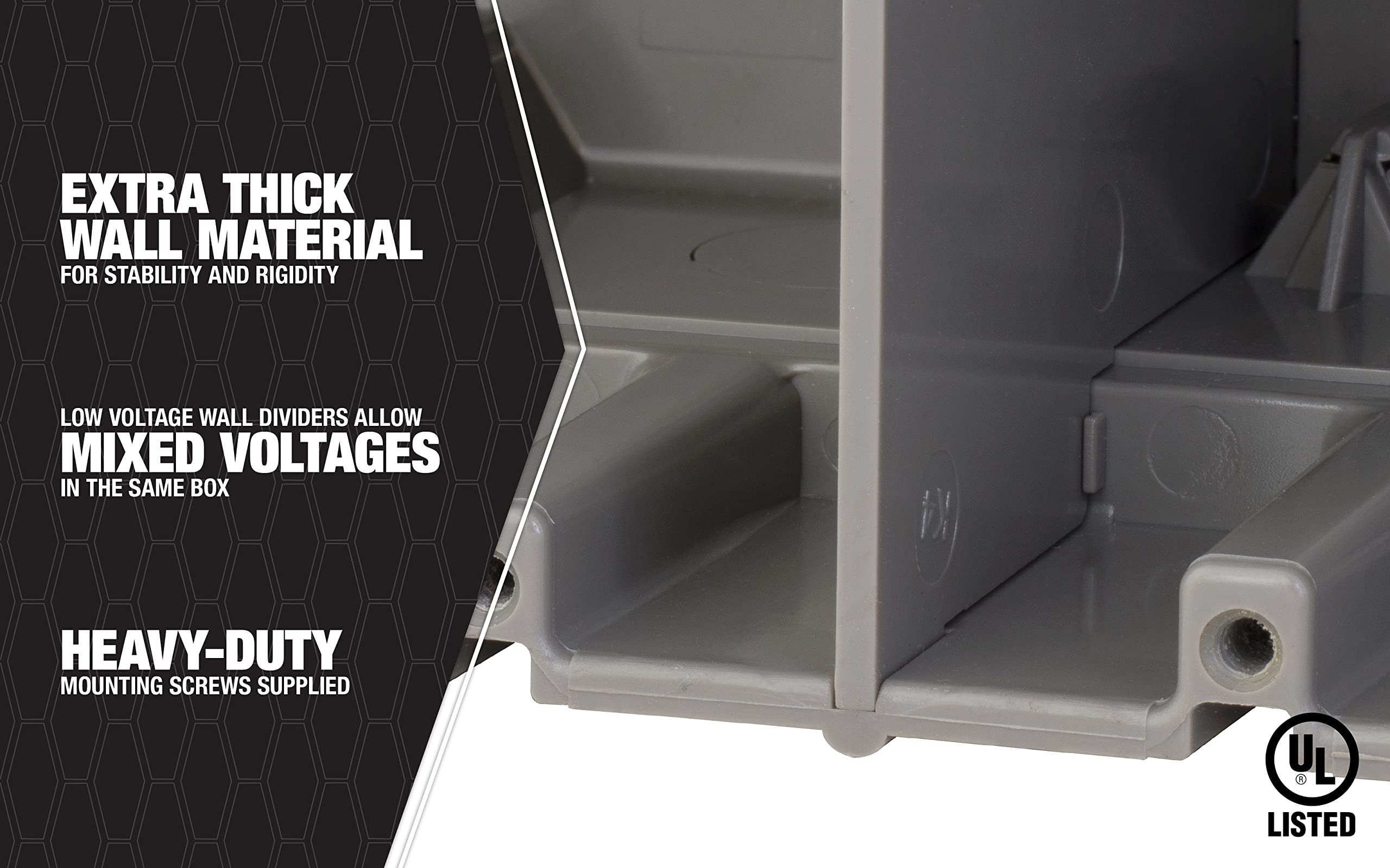 Southwire MSB1G One Gang Device Box With Depth Adjustable, Heavy Duty ...