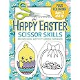 Happy Easter Scissor Skills Preschool Activity Book for Kids: Cutting ...