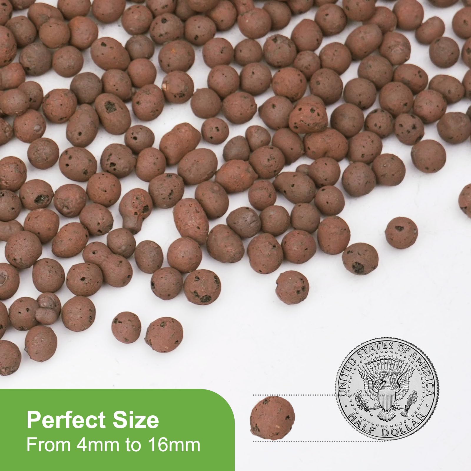 Mua 10 lbs LECA Balls for Indoor Plants, 4-16mm Clay Pebbles for Plants ...