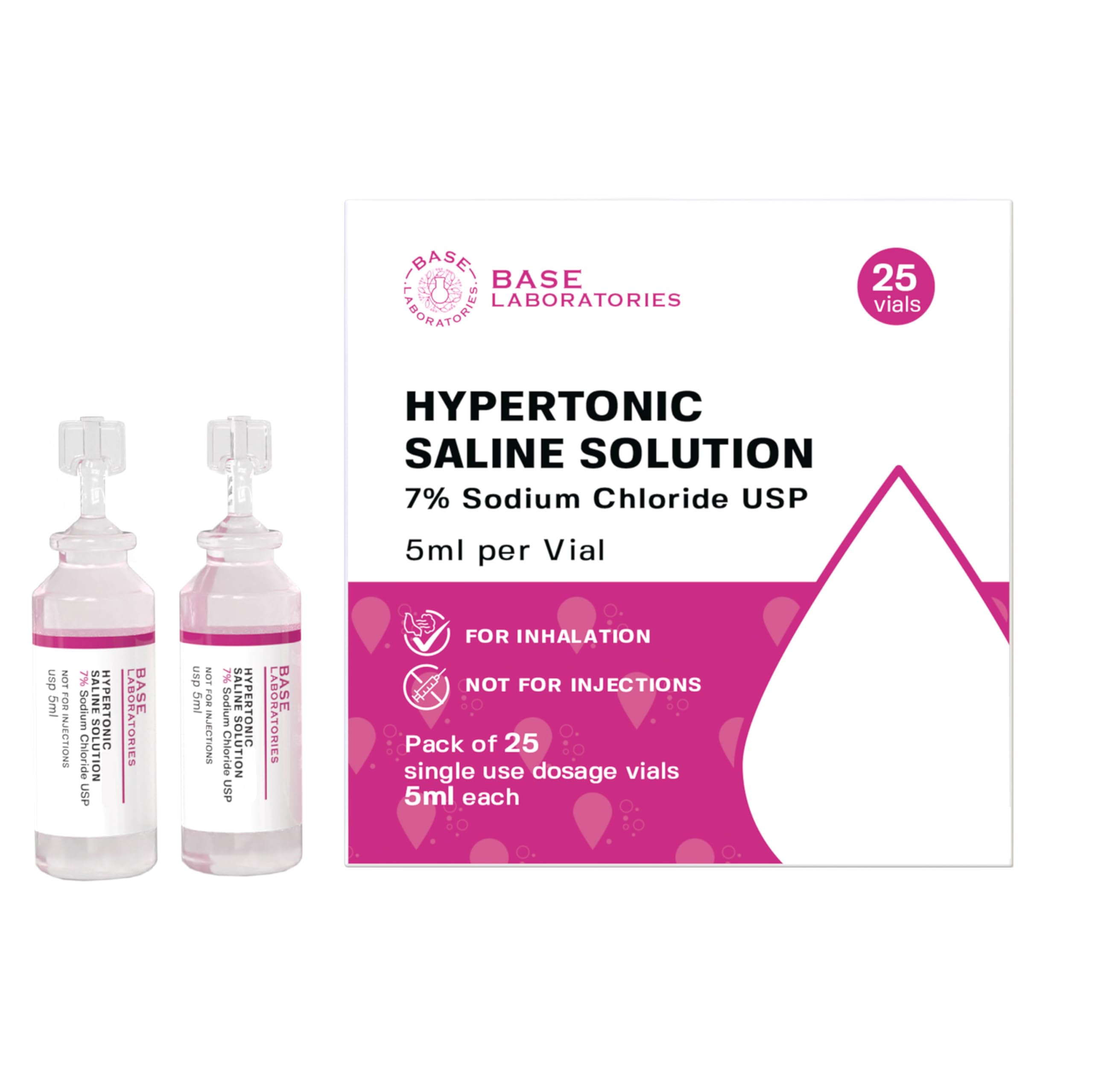 Mua 7% Saline Solution for Nebulizer Machine | Saline Solution for ...