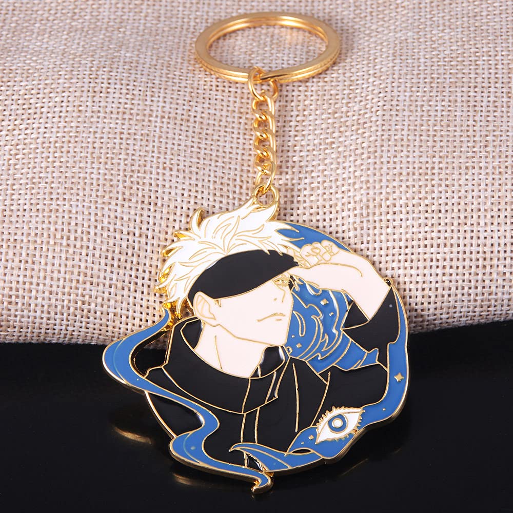 Mua Gojo Satoru Keychain,Anime Satoru Gojo Pin Cosplay Prop Accessory ...
