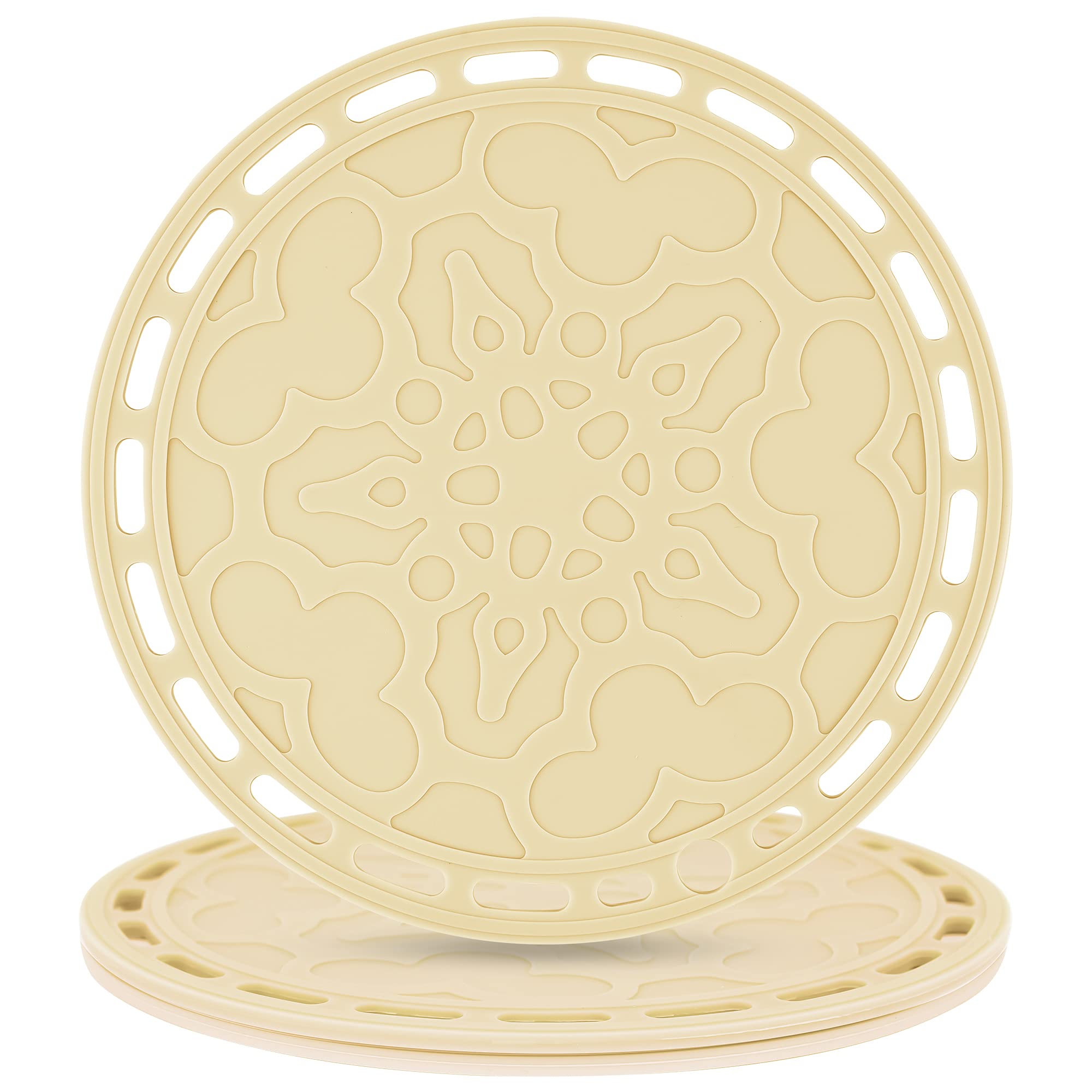 Smithcraft Silicone Trivets - Big Round Silicone Pot Holders and ...