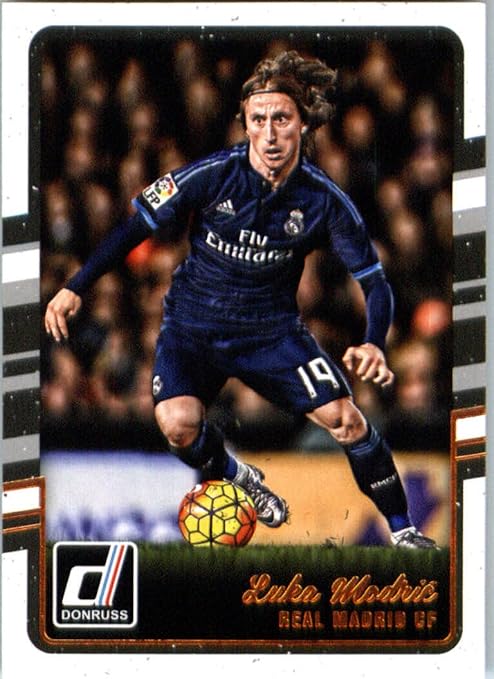 Amazon.com: 2016 Donruss #143 Luka Modric Real Madrid CF Soccer Card ...