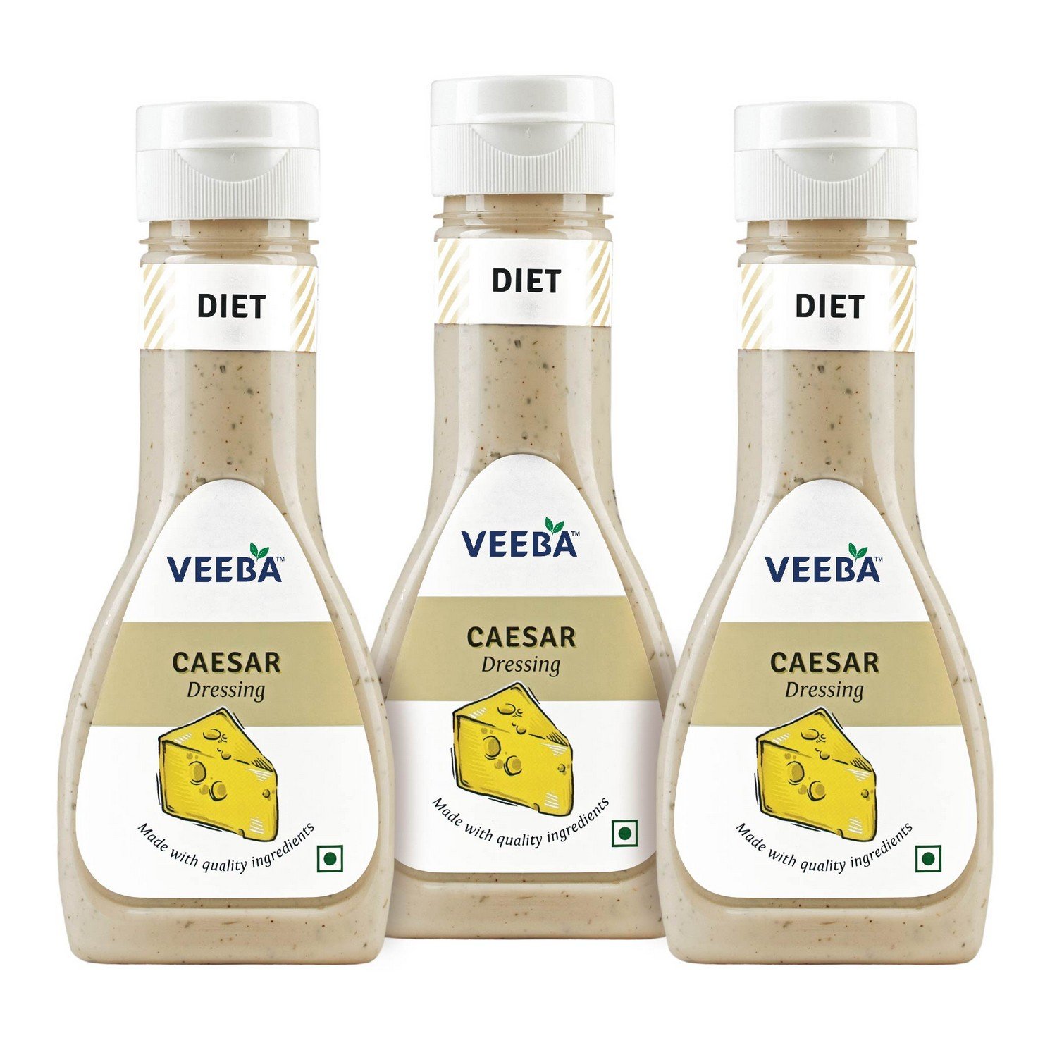 Loot Deal : Veeba Salad Dressings, Caesar Dressing, 300g (Pack of 3) At ...
