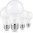 Maylaywood A19 LED Light Bulb, 60 Watt Equivalent LED Bulbs,5000K Daylight White, 900LM, E26 ...
