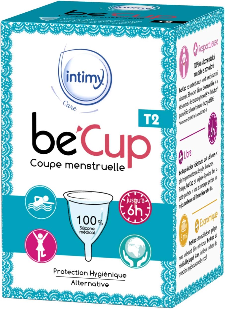 BE CUP - COUPE MENSTRUELLE BECUP Taille 2 - coupe menstruelle - confort ...