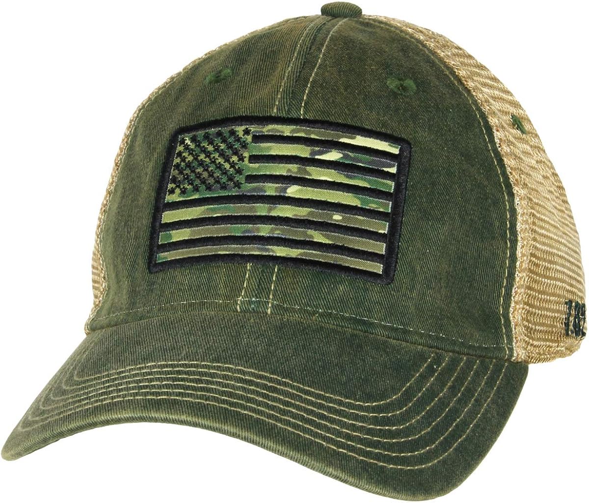 7.62 Design U.S. Army Vintage Trucker Hat - Green - One size: Amazon.co ...
