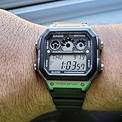 Casio Men's AE1300WH-8AV Sport Watch with Referee Timer: Casio: Amazon ...