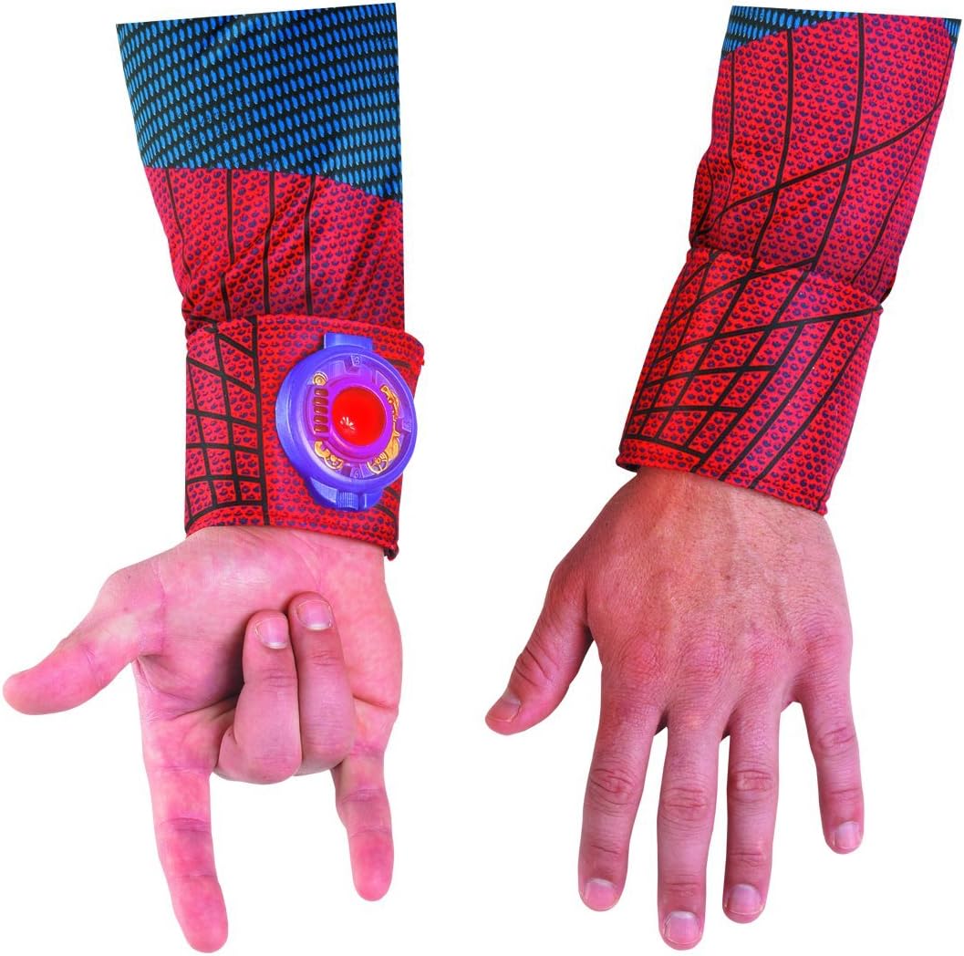 Amazing Spider-Man Deluxe Costume Web Shooter Accessory Adult One Size ...